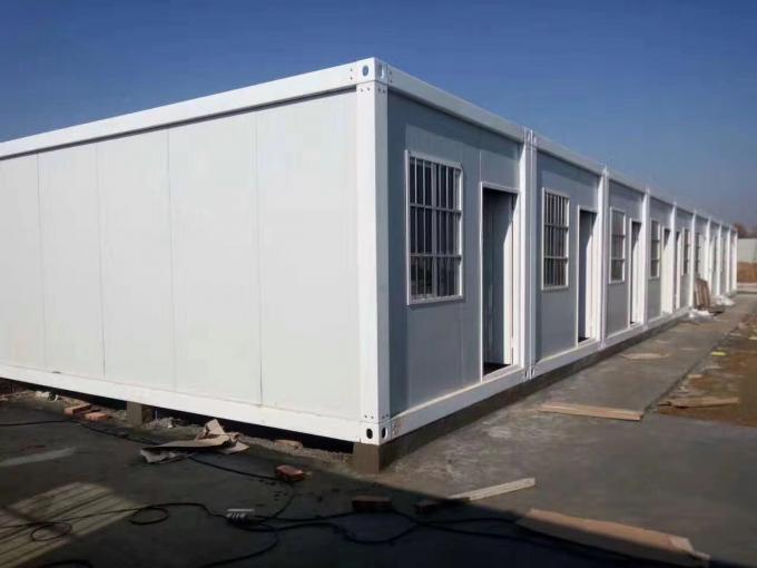 Modular Prefab Container House Steel Structure 15 Units / 40hq